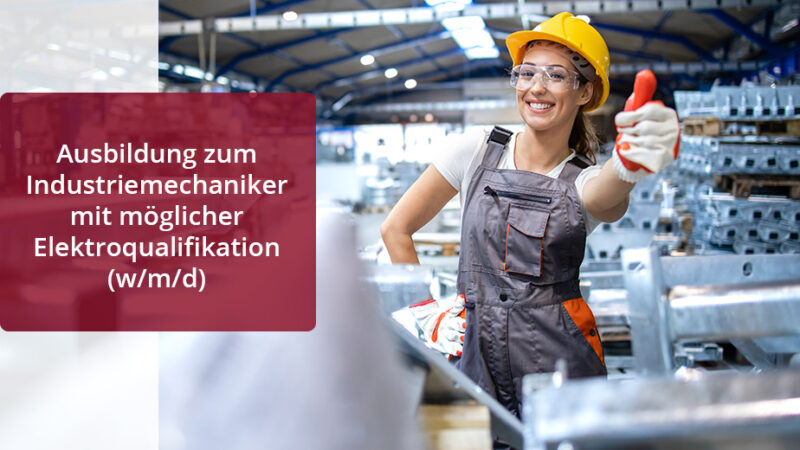 Ausbildung zum Industriemechaniker bei mobitec in Birenbach